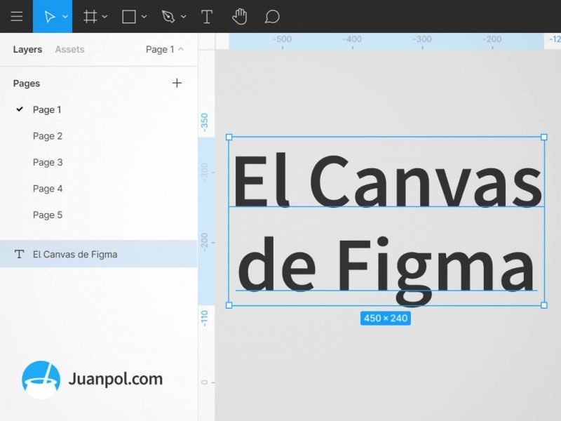 CANVAS de FIGMA Aprende Figma desde cero y en español