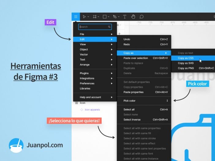 HERRAMIENTAS DE FIGMA ¡La guía más completa en español!