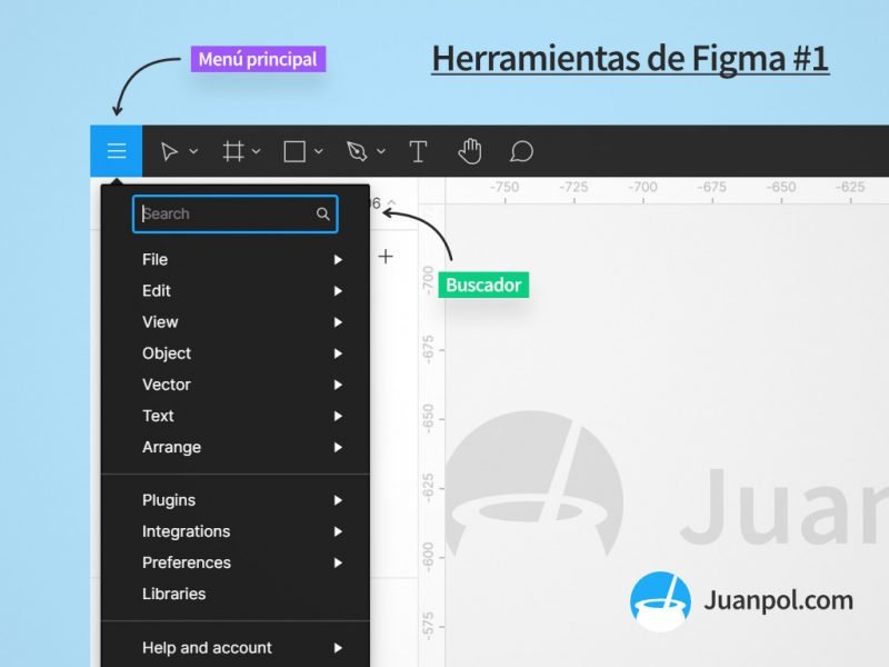 HERRAMIENTAS DE FIGMA ¡La guía más completa en español!